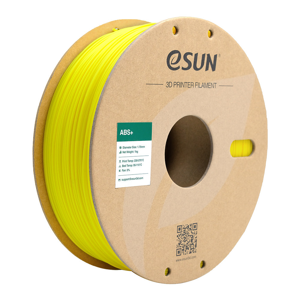 eSun Yellow ABS+ Filament - 1 KG - 1.75 mm – Voltaat