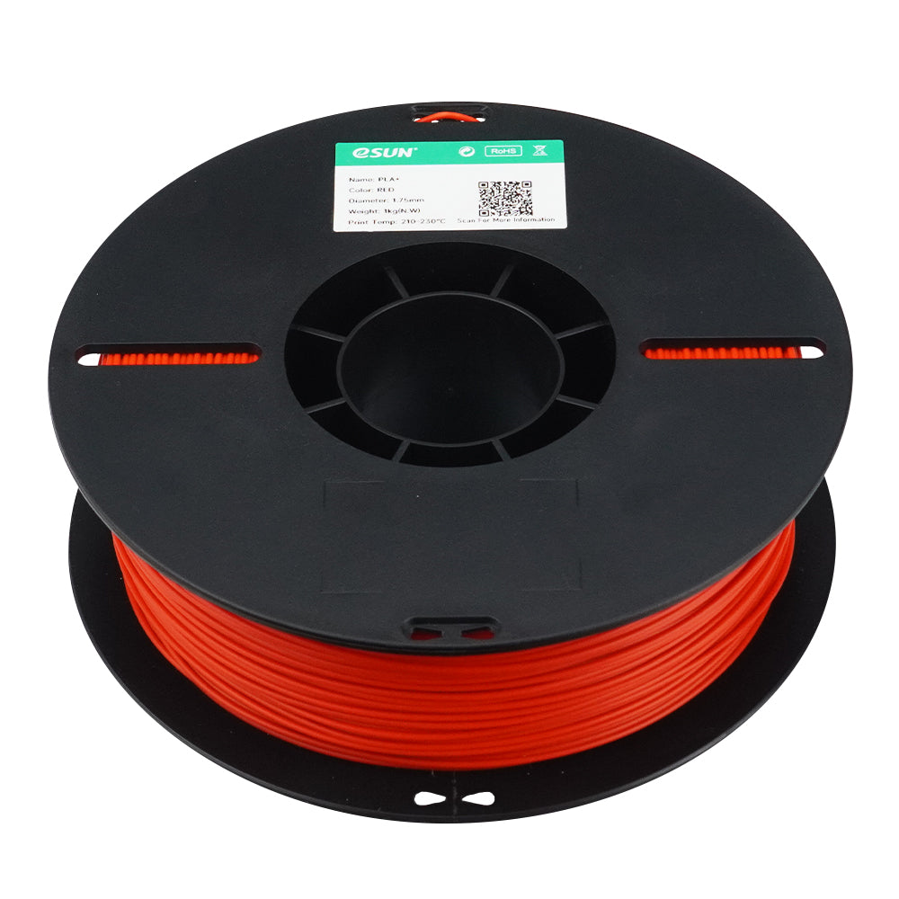 eSun Red PLA+ Filament - 1 KG - 1.75 mm – Voltaat