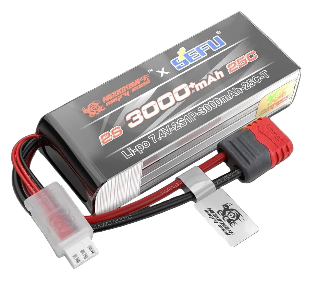 2S 7.4V 3000mah Lipo Battery – Voltaat