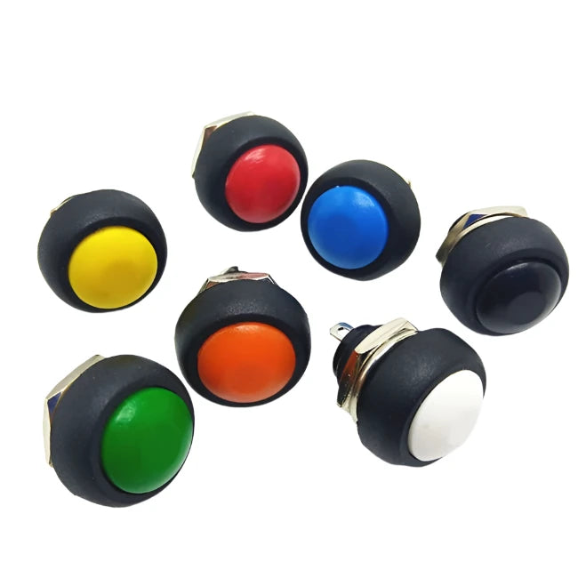 Mini Momentary Push Button Switch (12mm) – Voltaat