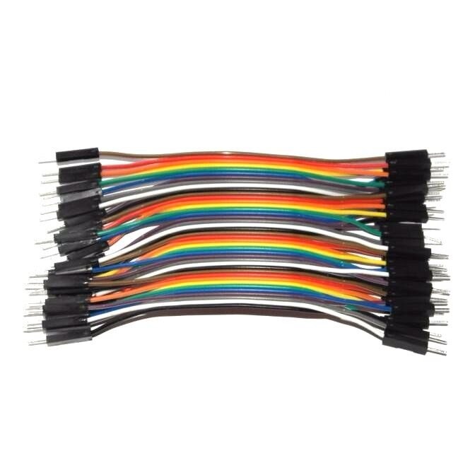 Short Jumper Wires - Male to Male (40 Pack) – Voltaat