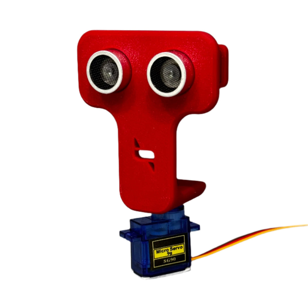 Generic Ultrasonic Sensor Servo Mount 180° Rotation ABS – Voltaat