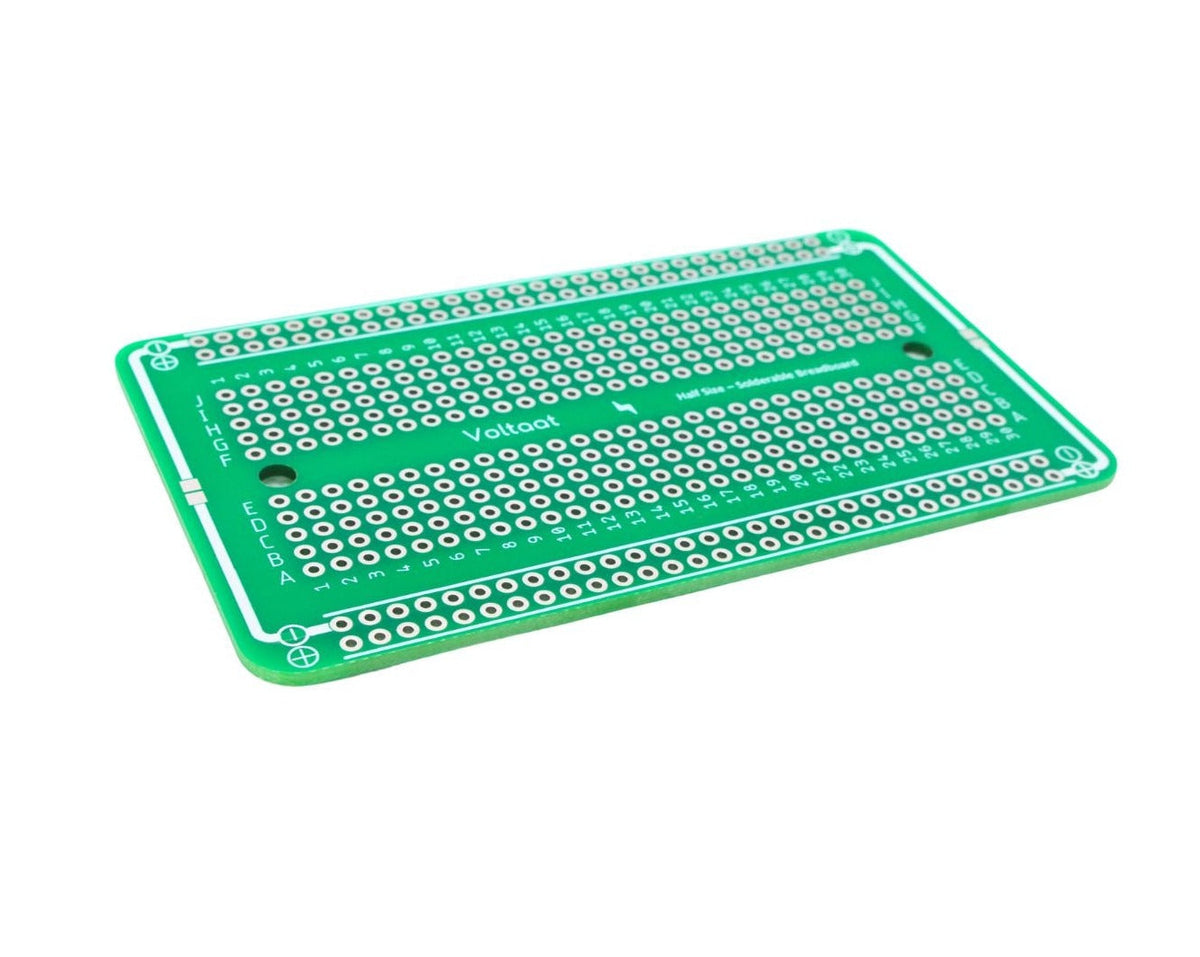 Voltaat Solder-able Breadboard - Half-Size
