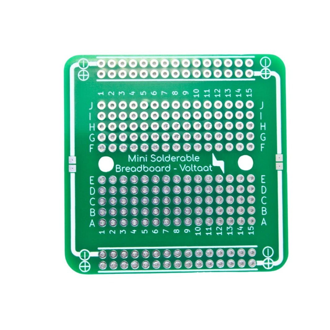 Voltaat Solder-able Breadboard - Mini-Size