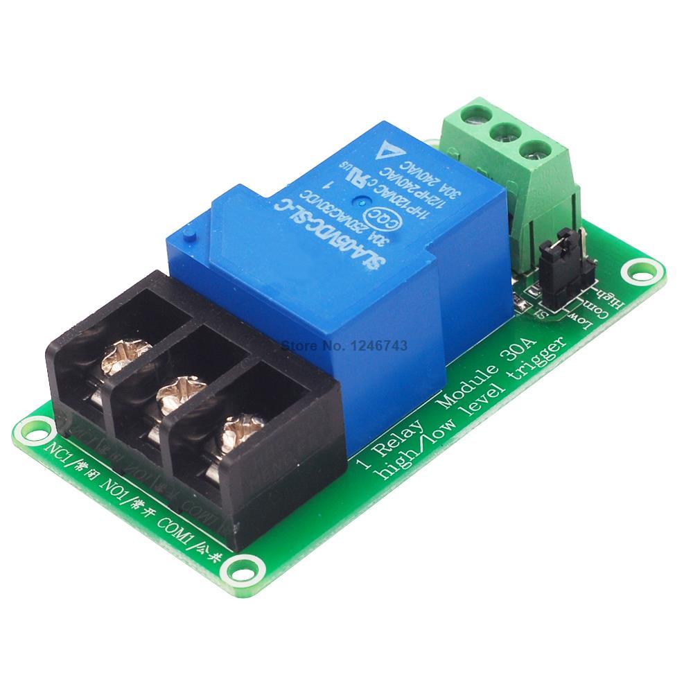 1 Channel Relay Module (30A) – Voltaat