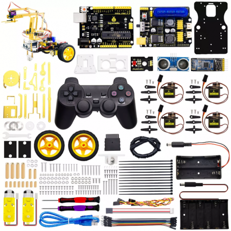 Arduino Mechanical Arm Car Kit – Voltaat