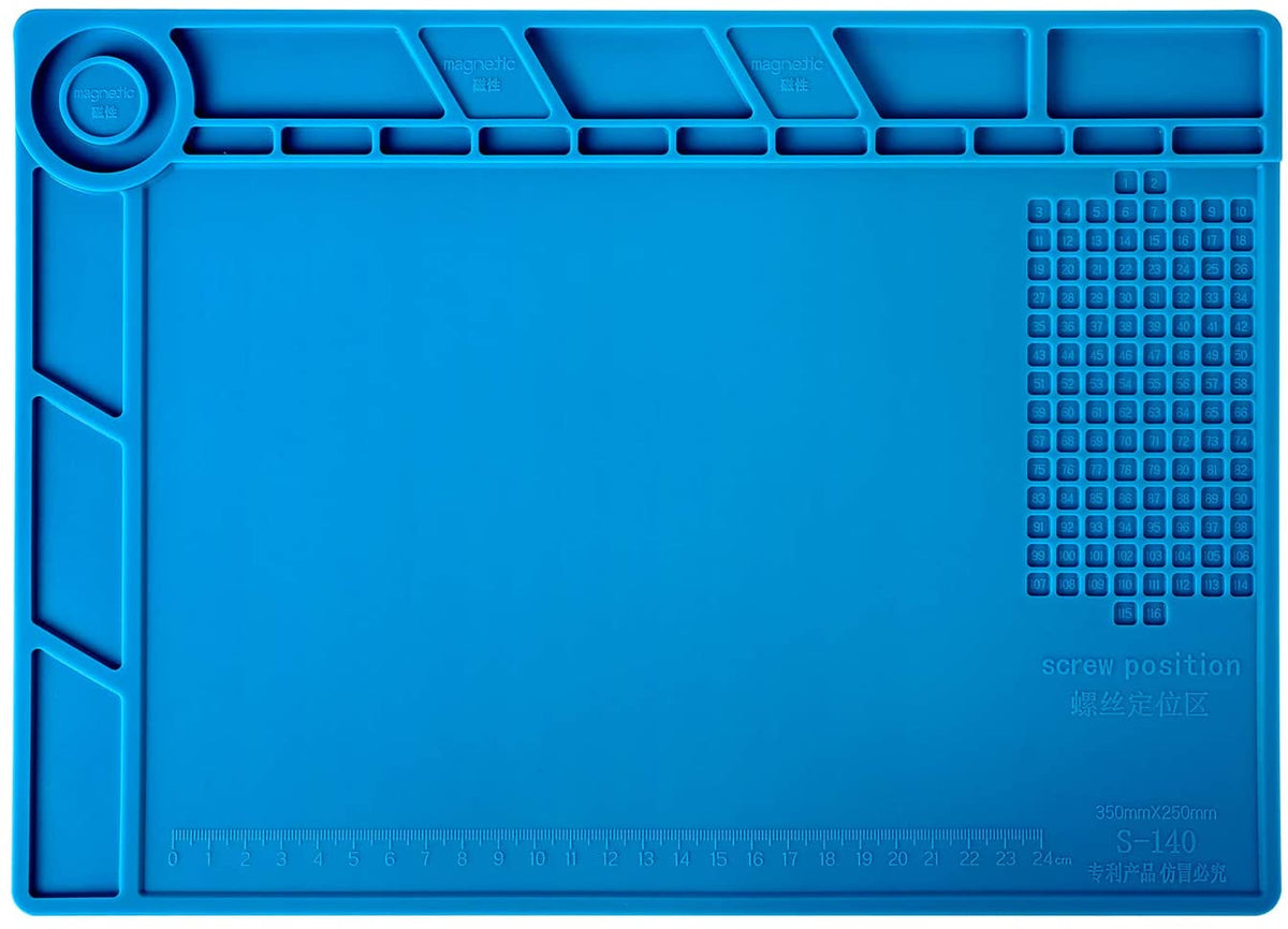 S-140 Silicone Soldering Mat – Heat Insulation Repair Platform – Voltaat