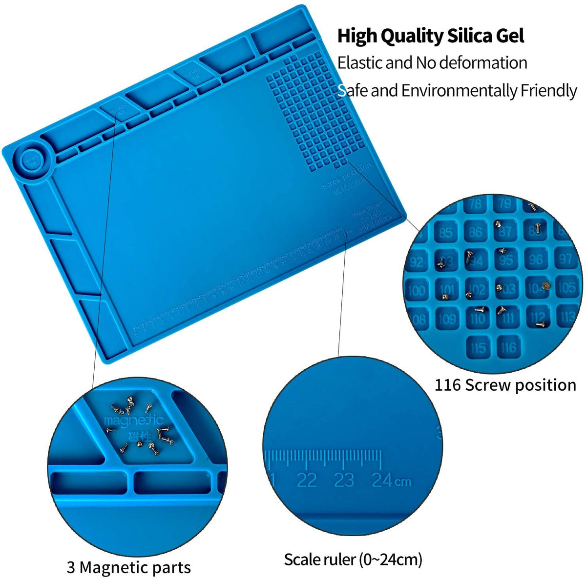 Heat Insulation Silicone Soldering Mat – Voltaat