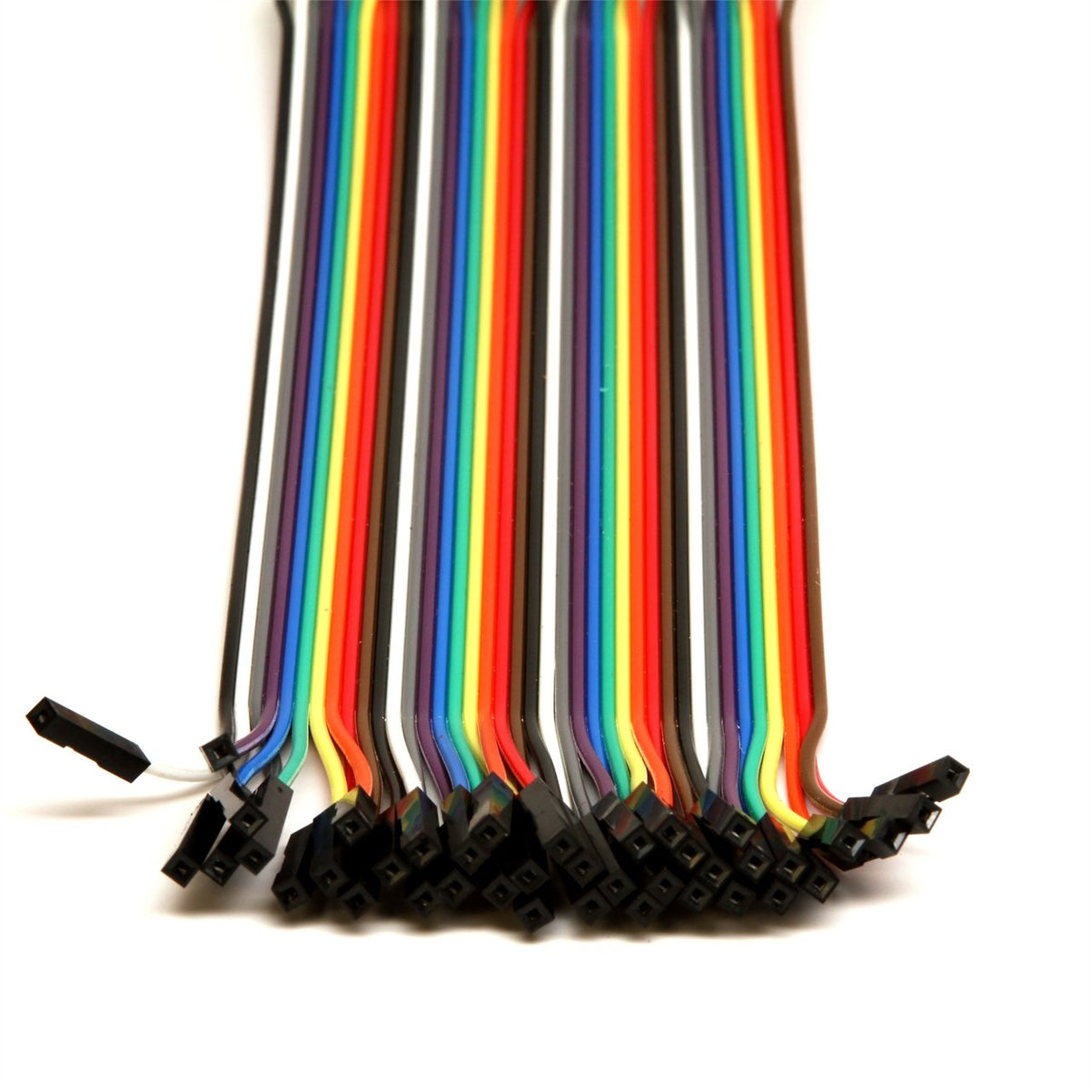 Medium Jumper Wires - Female to Female (40 Pack) – Voltaat