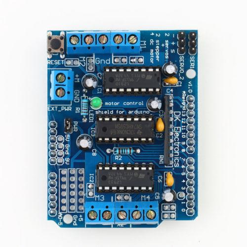 L293D Motor Drive Shield for Arduino – Voltaat