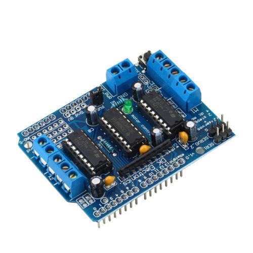L293D Motor Drive Shield for Arduino – Voltaat