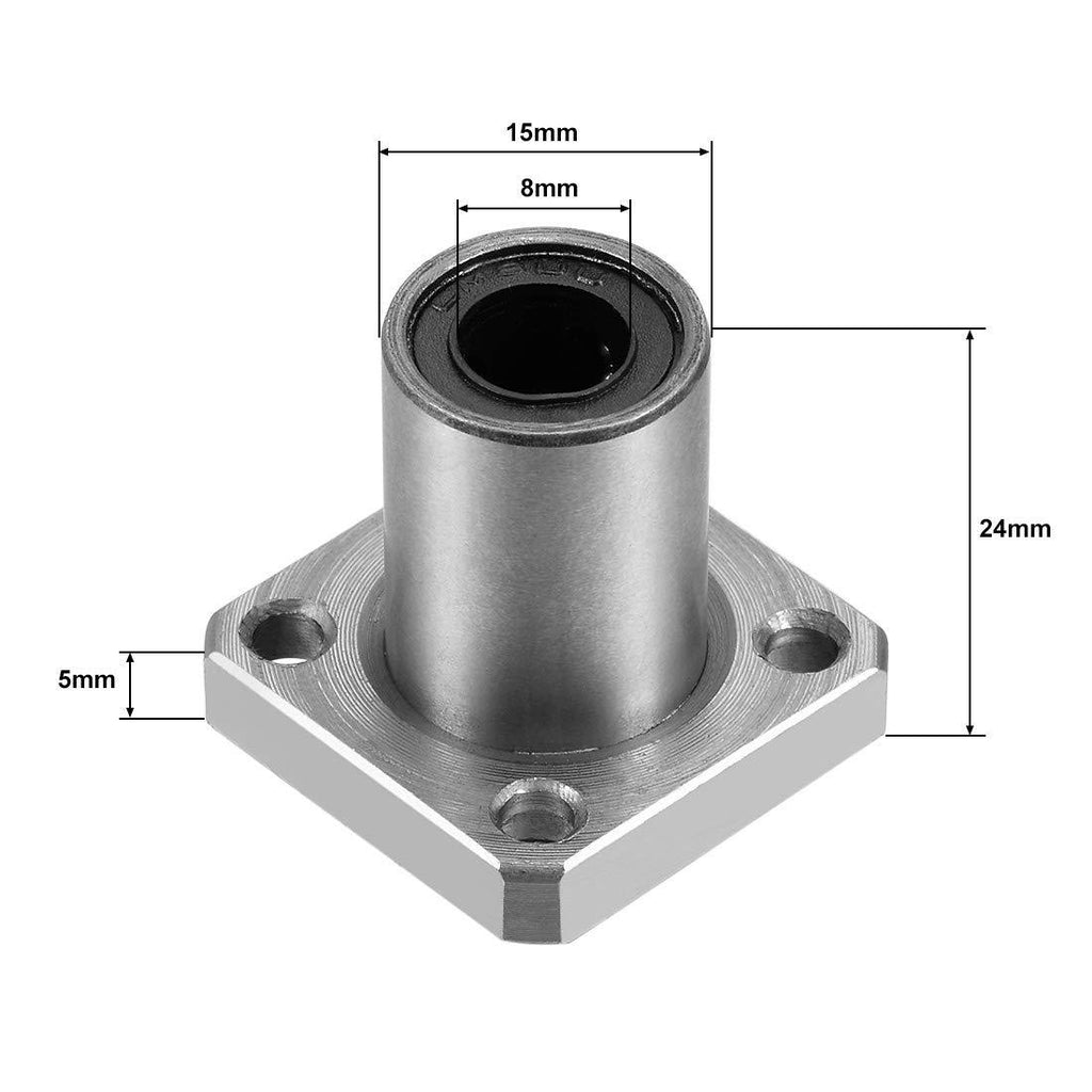 LMK8UU Square Flange Linear Ball Bearings – Voltaat