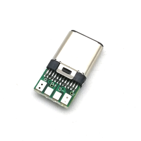USB Type-C Male Breakout Board – USB 3.1 Connector Adapter – Voltaat