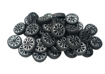 Mini DC motor Plastic Wheel – Voltaat