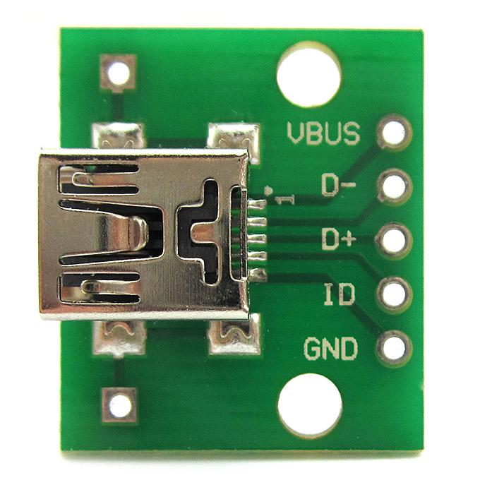 Mini-USB to DIP 5 Pin Adapter – Voltaat