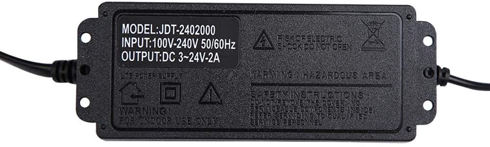 Variable Power Adapter 3-24V 2A – Voltaat