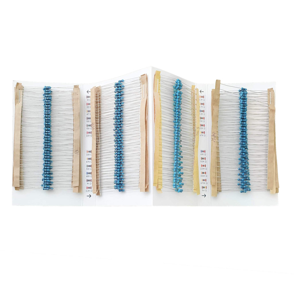 Voltaat Resistors Kit - 24 Values (480 Pack)